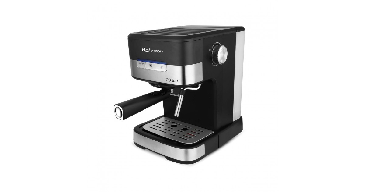 Rohnson R-990 Кафемашина с ръкохватка Вашата кафемашина от Kafetomi.com